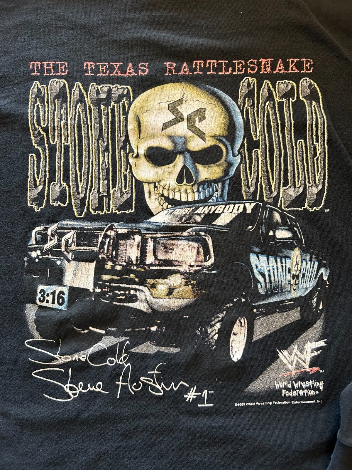 RARE Vintage 1999 Stone Cold Steve Austin Rattlesnake… - Gem