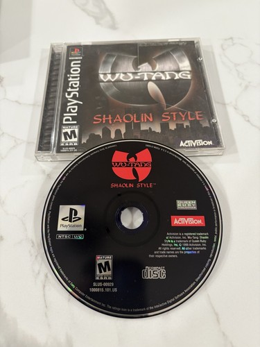 Sony Playstation 1 Wu-tang Shaolin Style CIB game 1999 Activision | eBay