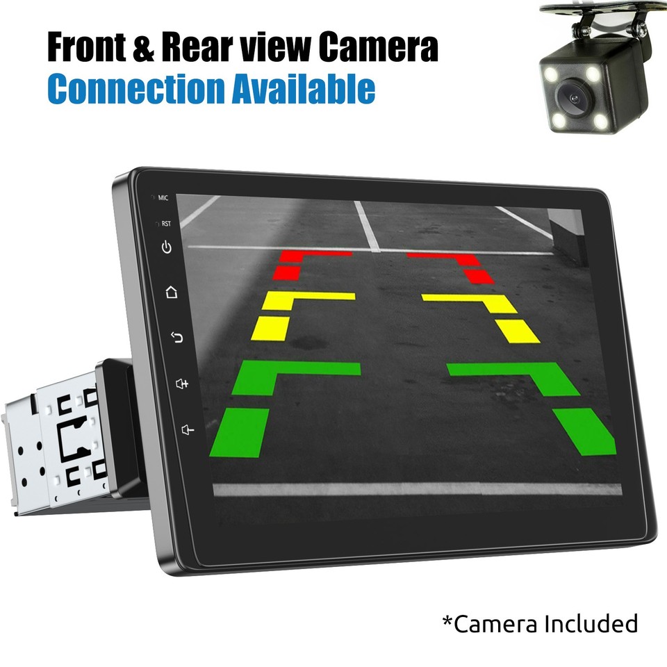 9" Single Din Car Stereo TouchScreen Apple CarPlay Android Auto ...