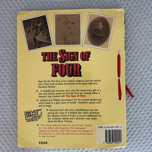 THE SIGN OF FOUR A SHERLOCK HOLMES MURDER DOSSIER SIMON GOODENOUGH RARE ...