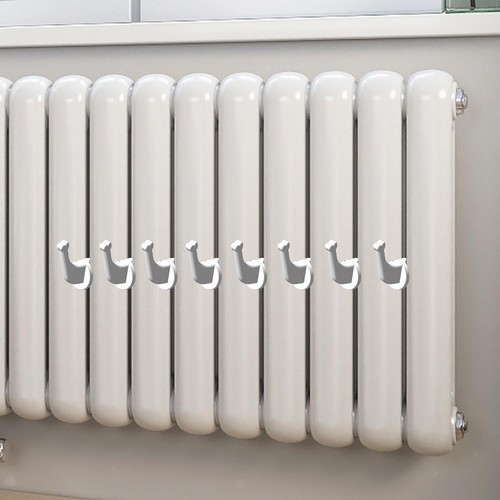 Heated Towel Rack Clothes Hanger Heating Hook White Hook Radiator ...