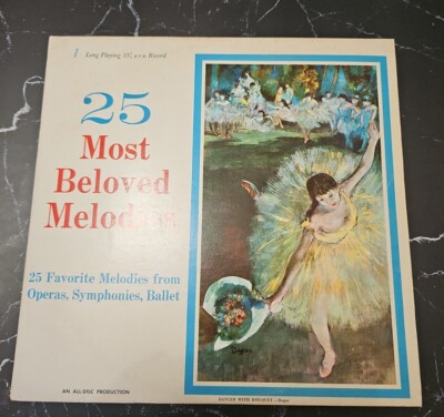 Various Artists "25 Most Beloved Melodies" All Disc LP 1967 | eBay