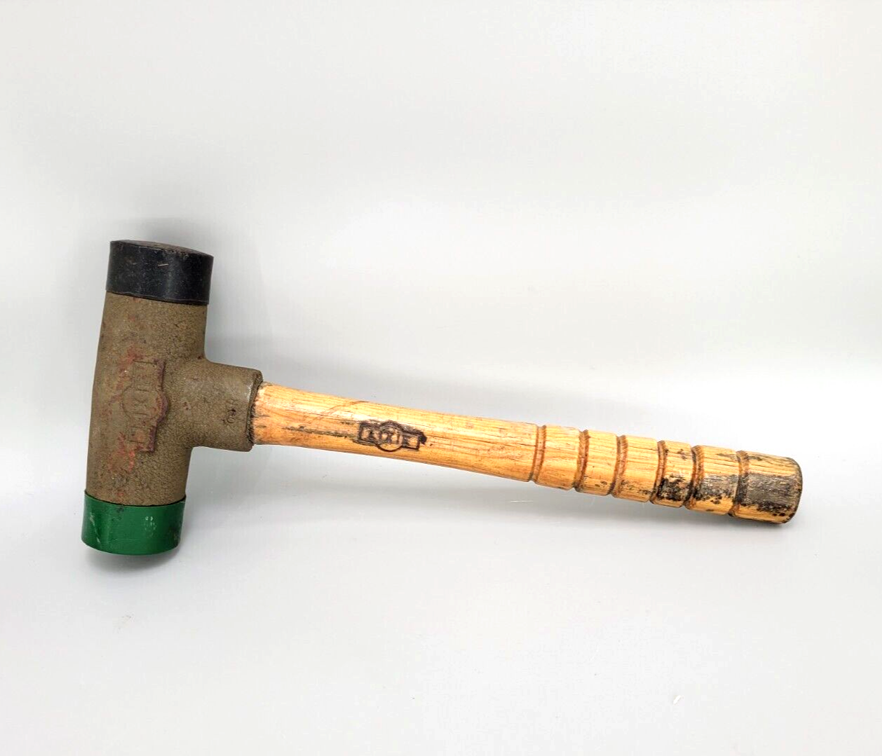 LIXIE 200H Deadblow Hammer W/ 4 Extra 2” Dia “Tough” Urethane Faces 4 ...