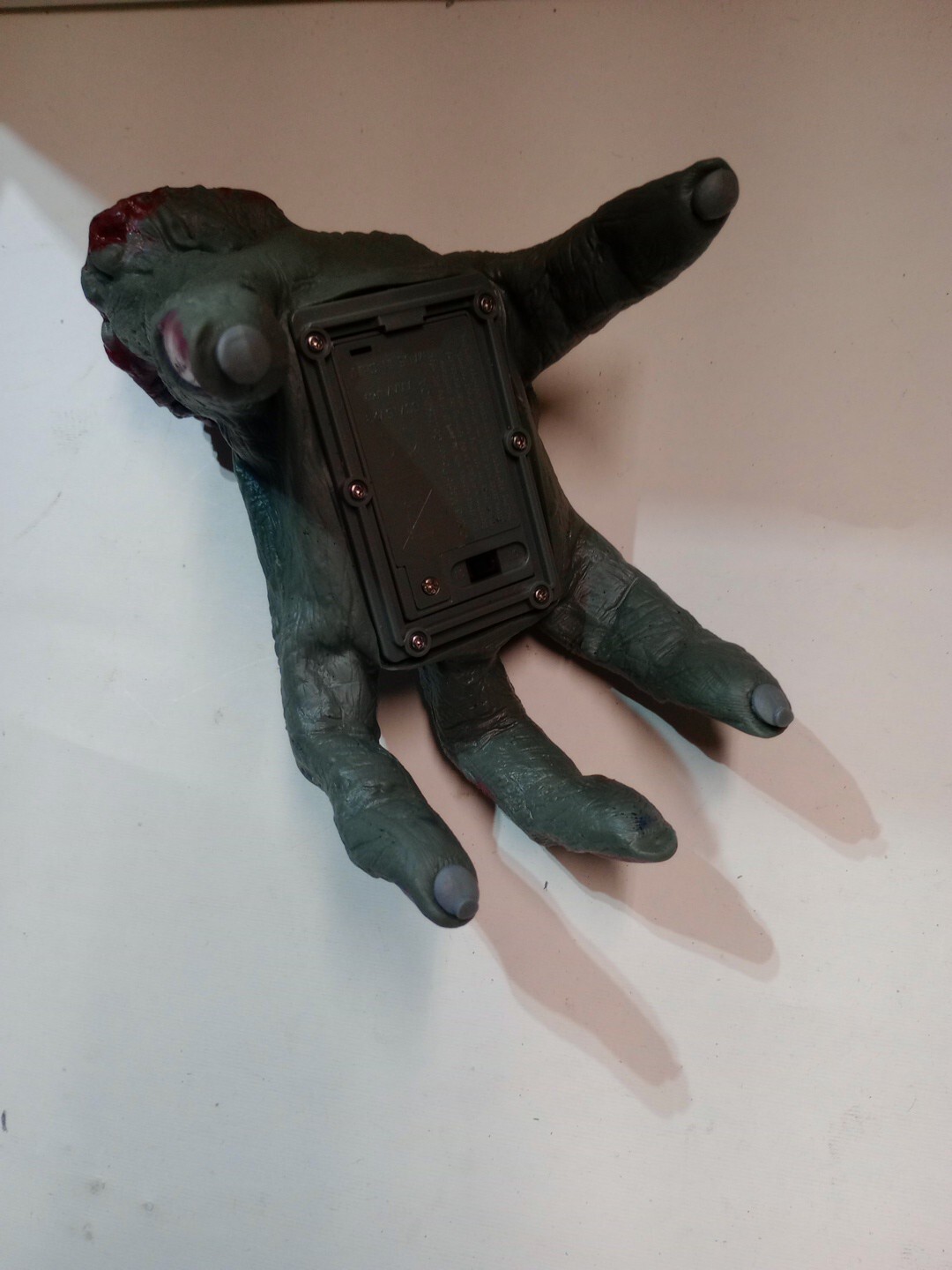 Creepy Crawling Green Bloody Stump Hand Halloween Prop New | eBay
