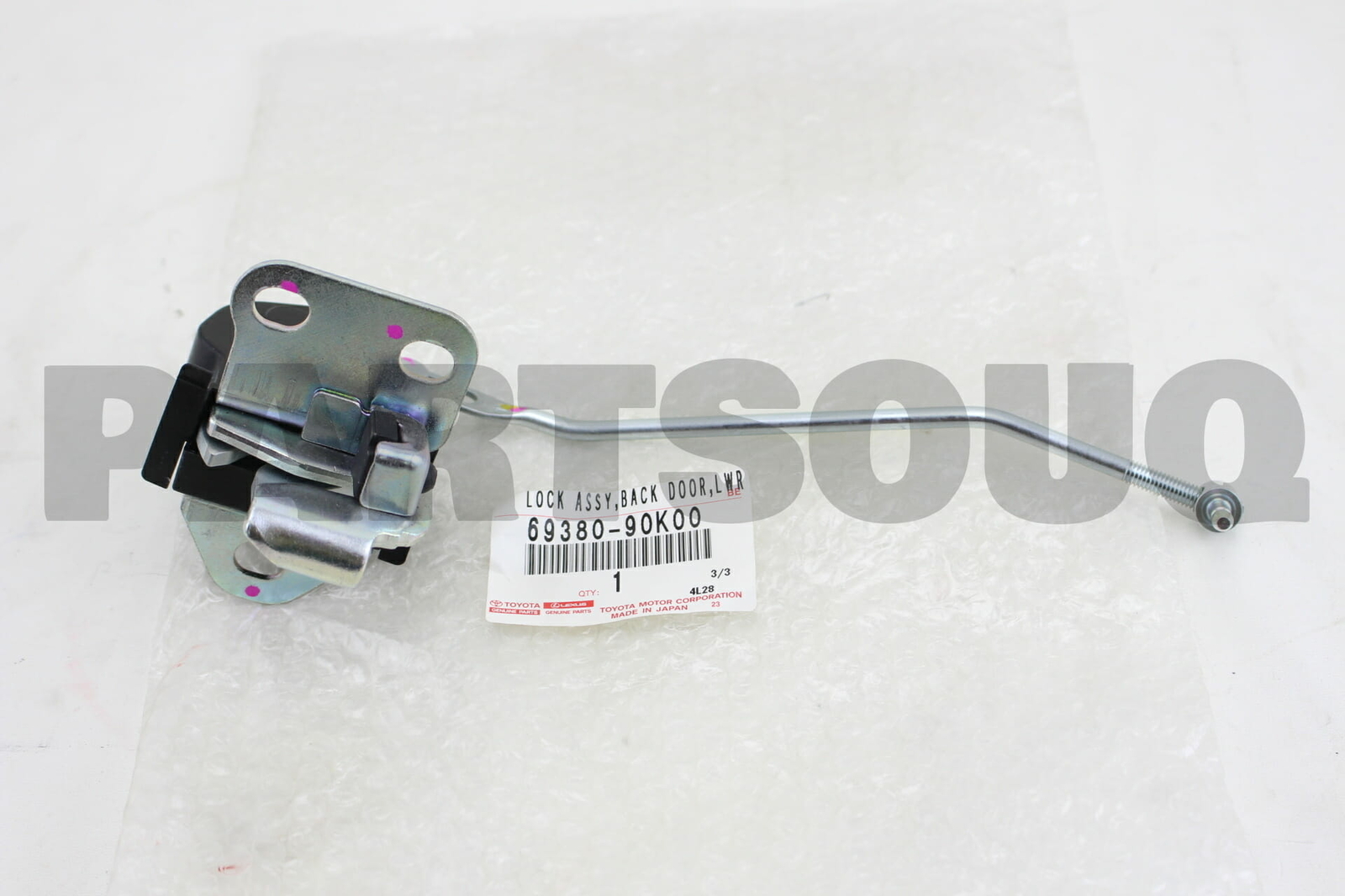 6938090K00 Genuine Toyota LOCK ASSY, BACK DOOR, LOWER 69380-90K00 | eBay