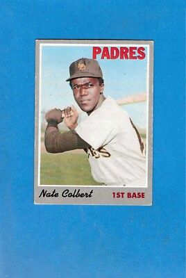 1970 Topps #11 Nate Colbert Padres Near Mint | eBay