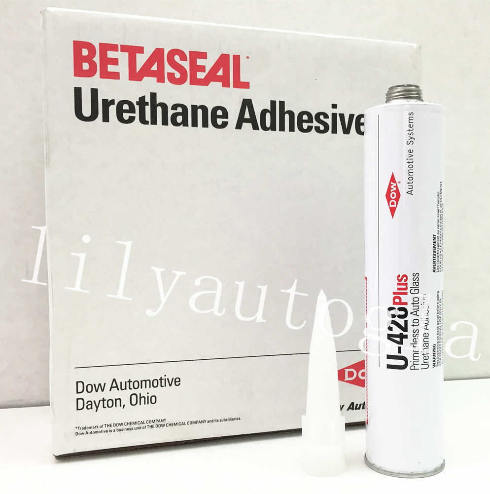 DOW U-428+ Auto Glass Windshield Urethane Primerless Adhesive Glue ...