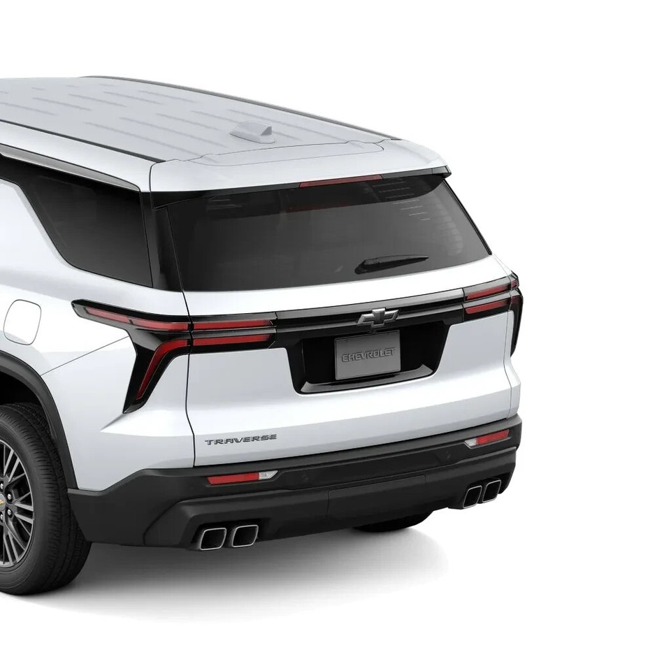 2024-2025 Chevrolet Traverse Front & Rear Black Bowtie Emblem Kit ...