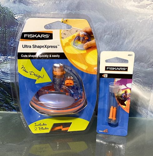 Fiskars Ultra ShapeXpress Shape Cutter + Extra Blades NEW | eBay