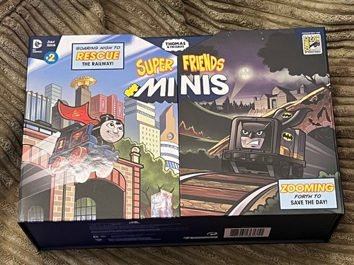 NEW DC Comics Thomas The Tank Friends Engine Super Friends Minis Batman ...