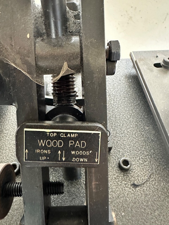 Mitchell Golf Steelclub Loft/Lie Machine with Stand | eBay