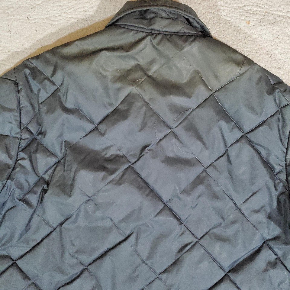 Vintage Kmart Jacket Mens Large Quilted Water Repellent Workwear USA ...