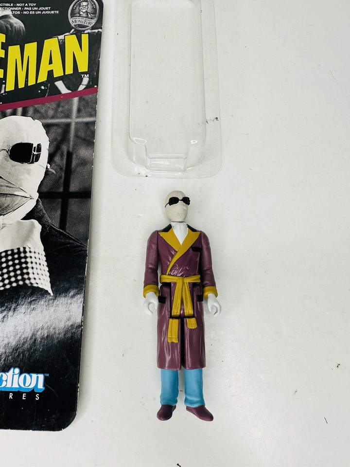 Super7 Reaction Figure Universal Studios Monsters The Invisible Man | eBay
