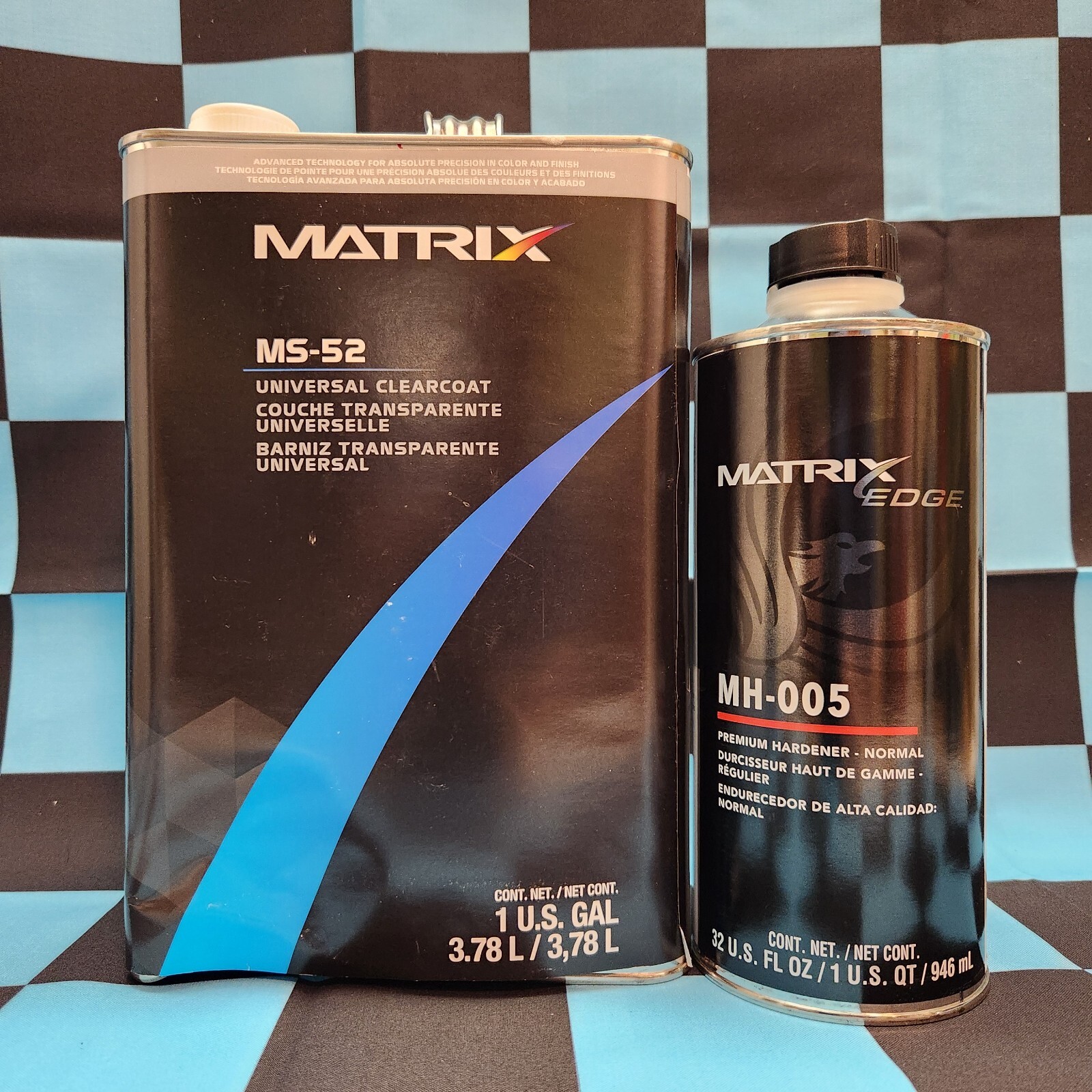 NEW Sale- MS-52 MATRIX SYSTEM UNIVERSAL CLEARCOAT Gallon with MH-005 ...