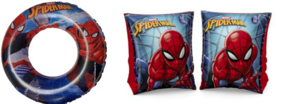 Premium Spiderman Inflatable Kids Swim Ring Armbands Pool Float Aid 6 ...