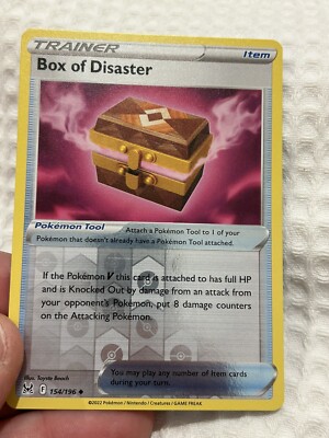 Pokemon TCG | BOX OF DISASTER | Reverse Holo Rare | 154/196 | Lost ...