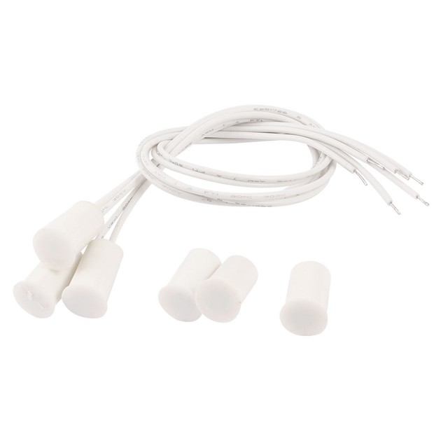 Uxcell a14060400ux0199 Home Office Door Window Recessed Wired Sensor ...