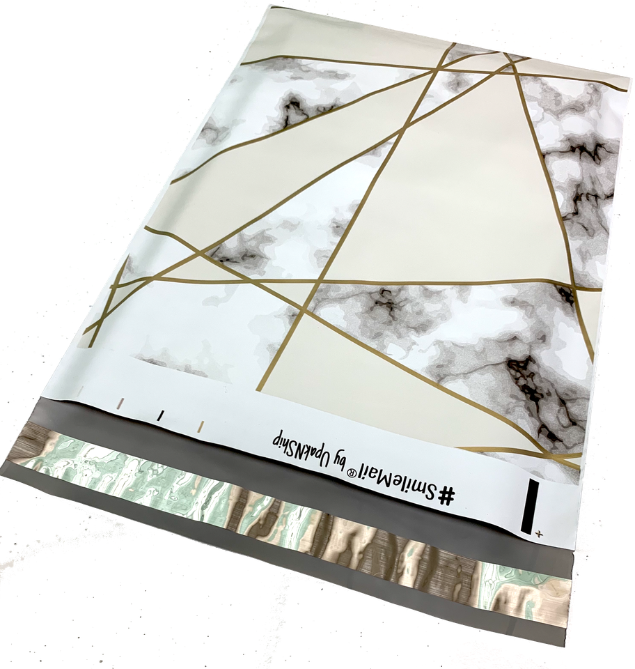 Designer Poly Mailers Plastic Envelopes Shipping Bags Custom #SmileMail ...