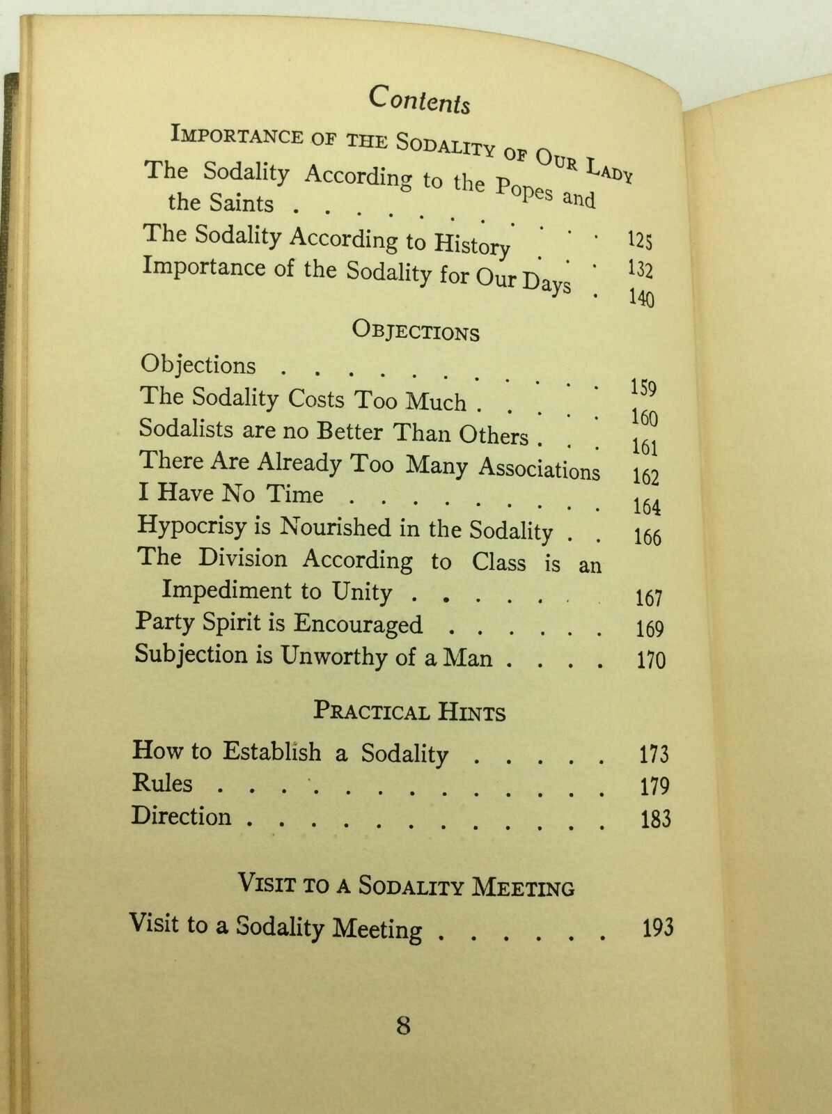 SODALITY OF OUR LADY: Under the Banner of Mary - Fr. Henry Opitz, 1908 ...