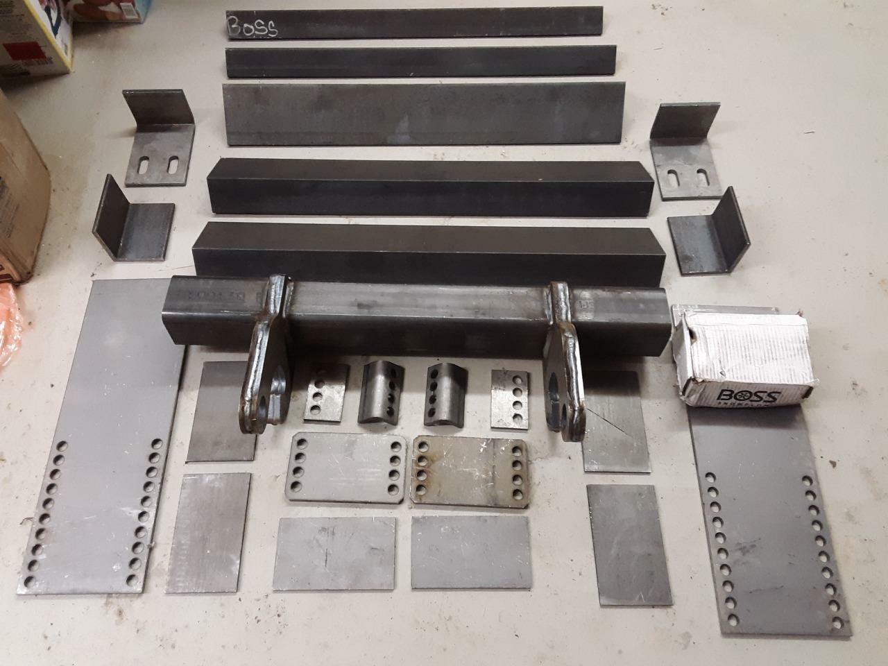 *HD Plows ONLY * Boss RT3 snow plow Universal mount LTA07667B Ford ...