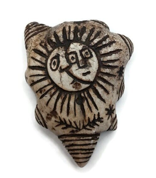 Peruvian Sun And Moon Art Sun Moon Peru Etsy