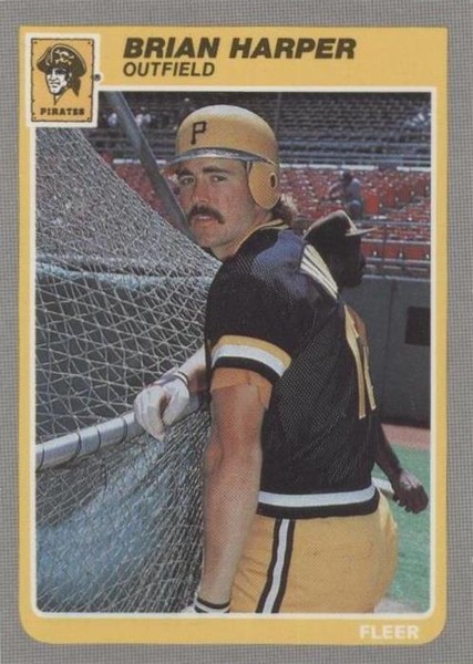 1985 Fleer - #466 Brian Harper for sale online | eBay