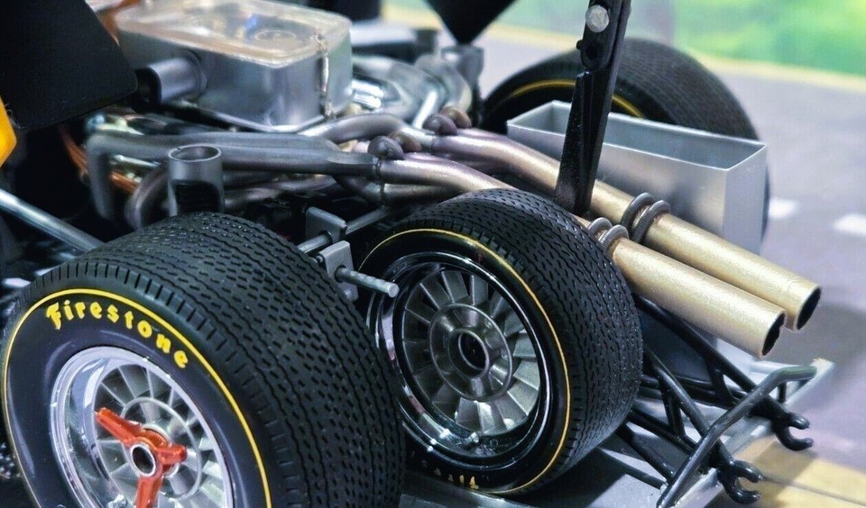 Ford GT40 Classic 1 18 Custom Built Metal Model 12 24 Hot Rod Race Car ...