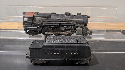 Lionel 675 Black Steam Engine with Whistle Tender - Tested | eBay