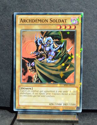 carte YU-GI-OH BP01-FR112-ST Archdémon Soldat (Archfiend Soldier ...