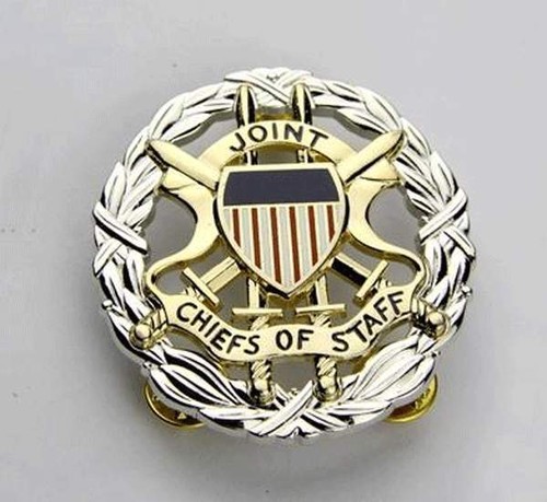 US Office of The Joint Chiefs of Staff Identification Metal Badge ...