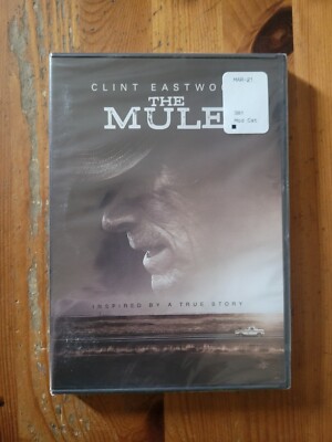 The Mule DVD (2018) Clint Eastwood, Bradley Cooper NEW SEALED ...