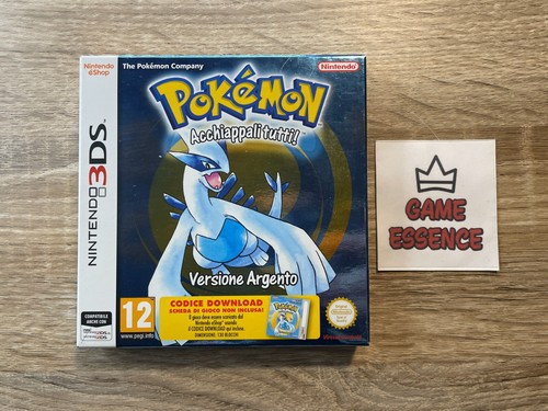 Pokémon Versione Argento Nintendo 3DS With Unscratched Code PAL ITA | eBay