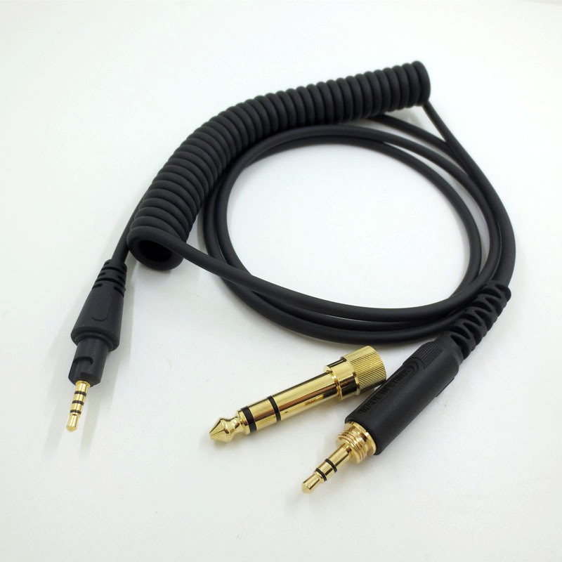 1Pcs Spring Headphone Audio Cable For HDJ-CUE1 X7 S7 X5 X7 Headphone ...