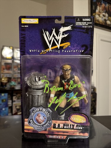 Signed Billy Gunn WWF Shotgun Saturday Night Figure High spots COA | eBay