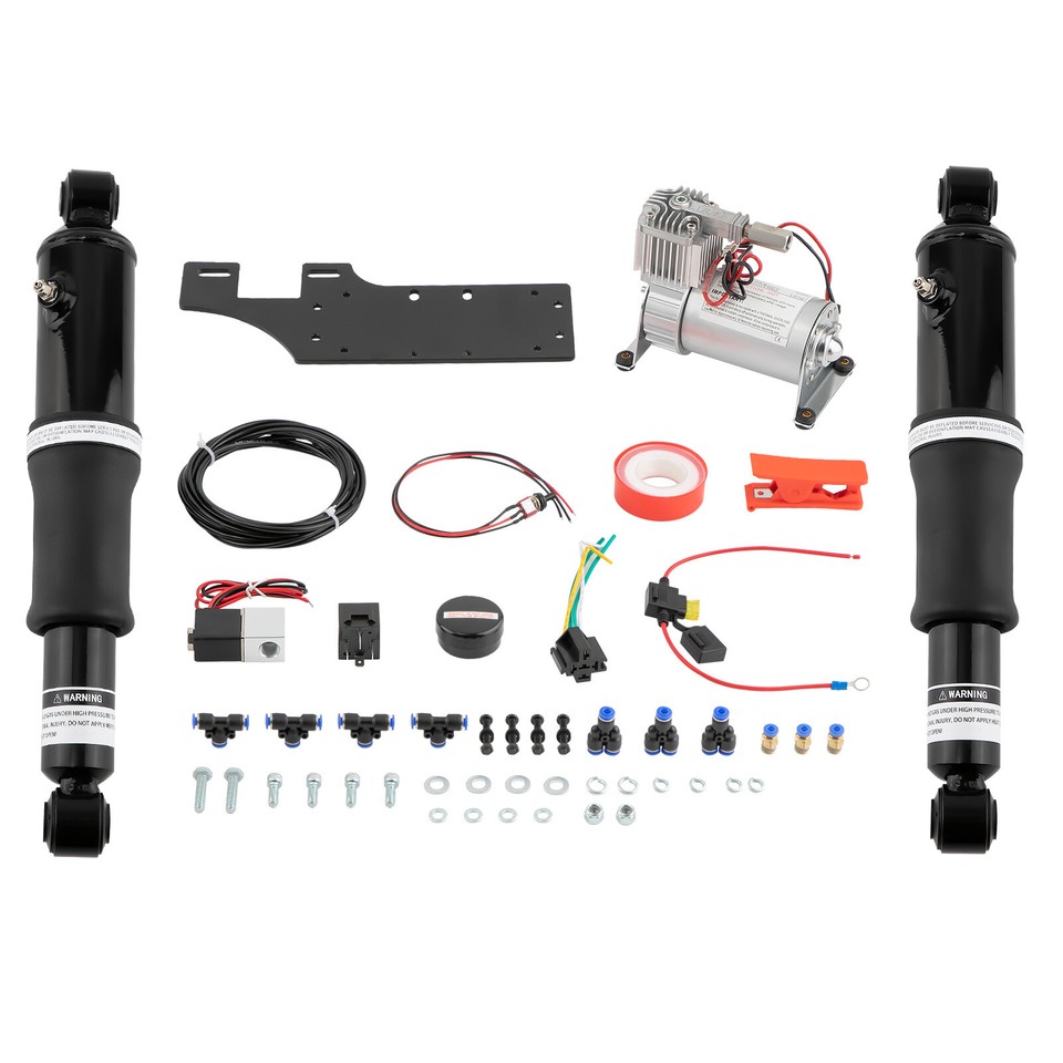 Motorcycle Air Ride Suspension Kit Fit Harley-Davidson Touring Models ...