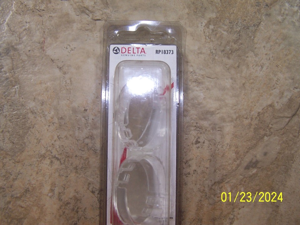 Delta Faucet Crystal Handle Insert Buttons New In Package RP 18373 | eBay