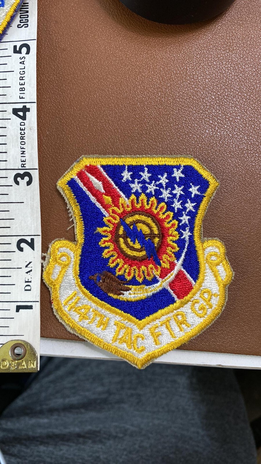 ORIGINAL U.S. AIR FORCE 114TH TACTICAL FIGHTER GROUP PATCH | eBay