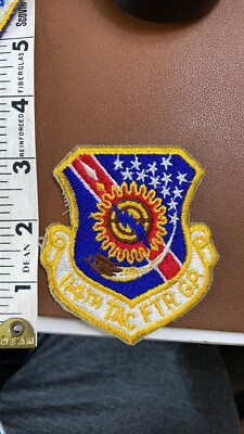 ORIGINAL U.S. AIR FORCE 114TH TACTICAL FIGHTER GROUP PATCH | eBay