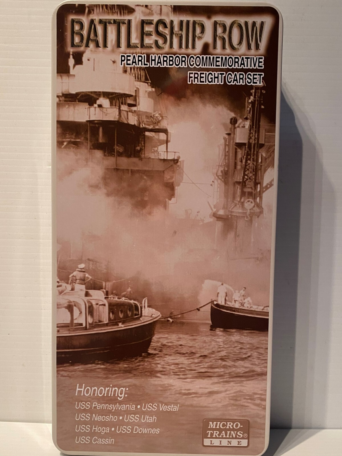 Battleship Row - Pearl Harbour Commemorative Set #2. N Scale. Micro ...