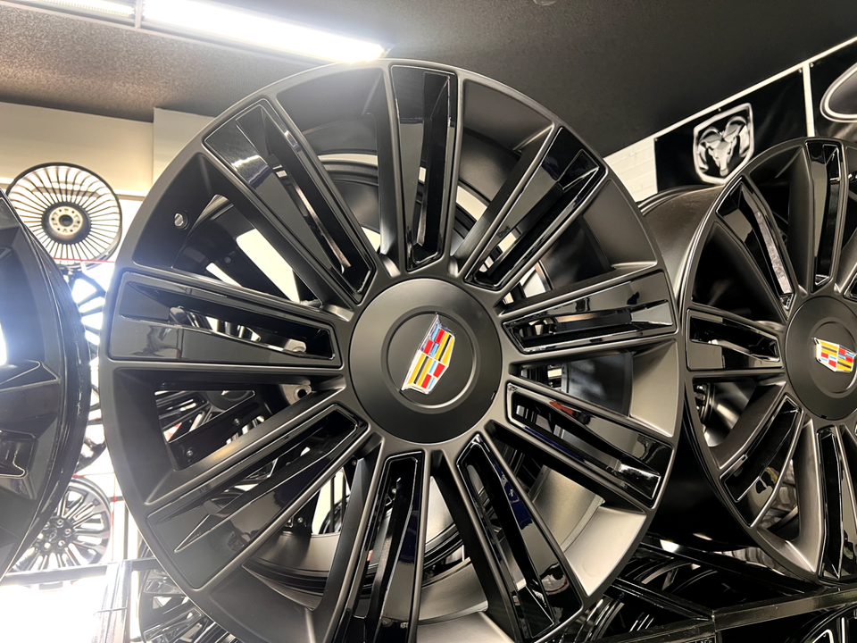 26" INCH CADILLAC ESCALADE RIMS Wheels Rims 4 set 6X139 PLATINUM TRIPLE ...