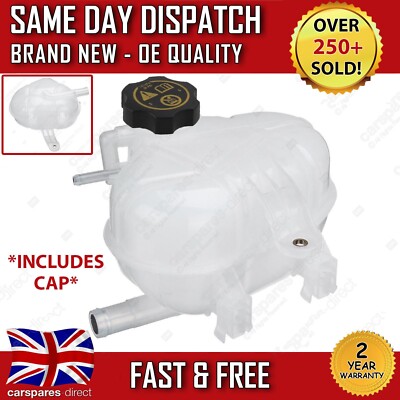 VAUXHALL CORSA D 2006-2014 RADIATOR COOLANT EXPANSION HEADER TANK & CAP ...