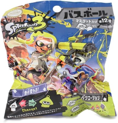 Japanese Bath ball bomb Splatoon 3 Inside mascot from japaan new | eBay