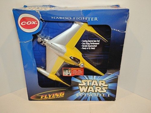 Cox Star Wars 436088 Episode 1 Naboo Fighter Flying Action Model Plane ...