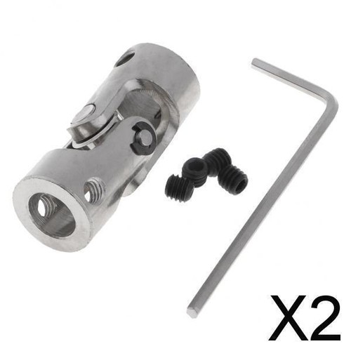 2X RC Boat Cardan Joint Gimbal Couplings Universal Joint Connector ...