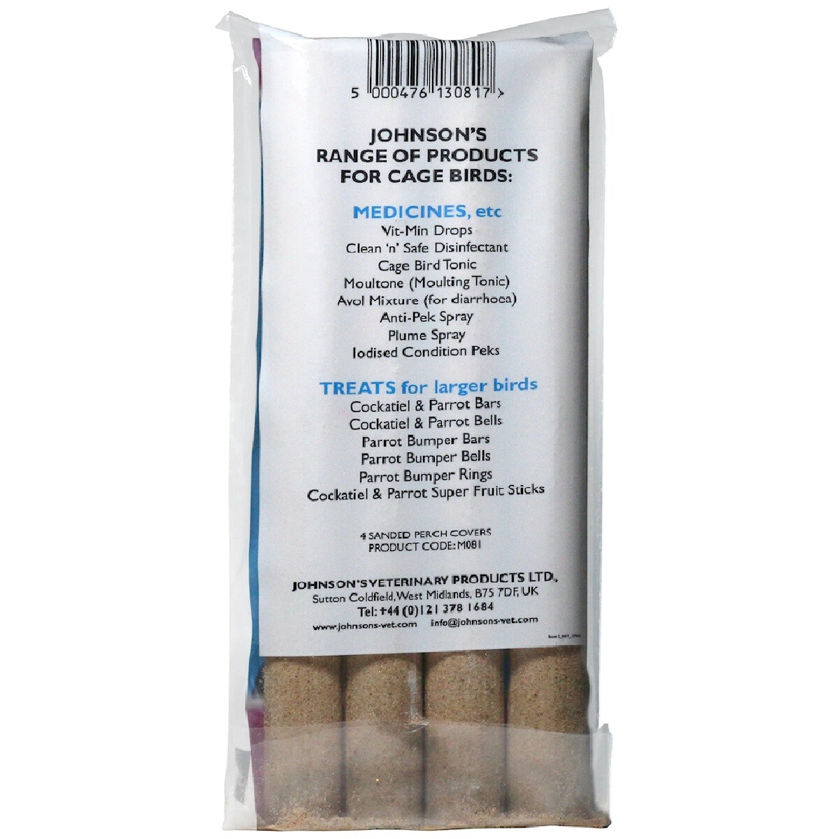 PERCH COVERS - (Small - Large) - Johnsons Bird Sand Cover bp PawMits ...