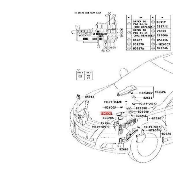 TOYOTA GENUINE OEM CAMRY AVALON FUSIBLE LINK BLOCK ASSEMBLY RELAY BOX ...