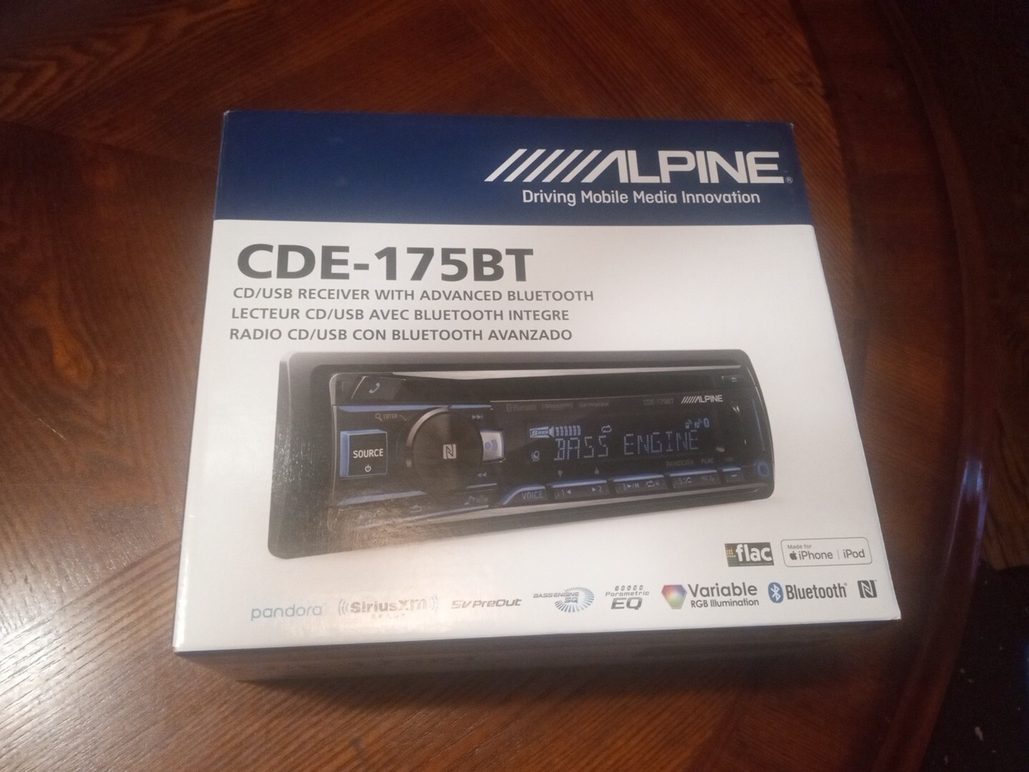 Alpine CDE-175BT CD/USB Receiver with Bluetooth 793276242068 | eBay