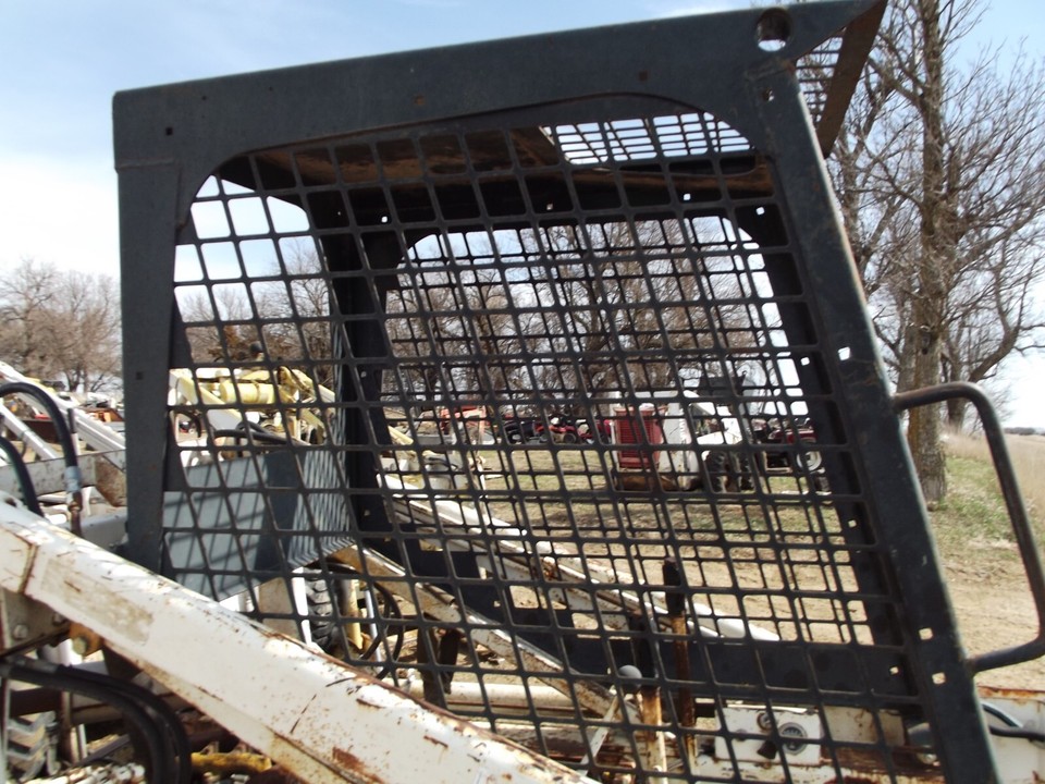 bobcat 610 cab rops roll cage skid steer melroe 600 500 444 wisconsin ...