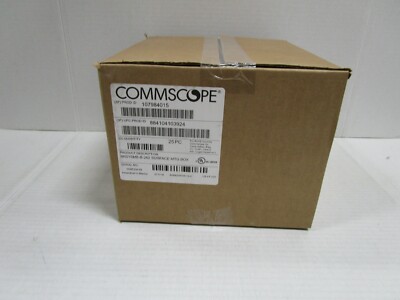 BOX OF 25 COMMSCOPE M101SMB-B-262 SURFACE MTG BOX 107984015 NEW SEALED ...