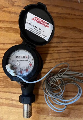 Assured Automation WM-P-075-R/10P FRP Mechanical Water Meter w contact ...